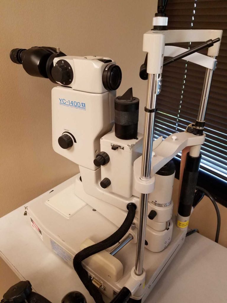 Nidek YC-1400 Yag Laser System - Nava Ophthalmic