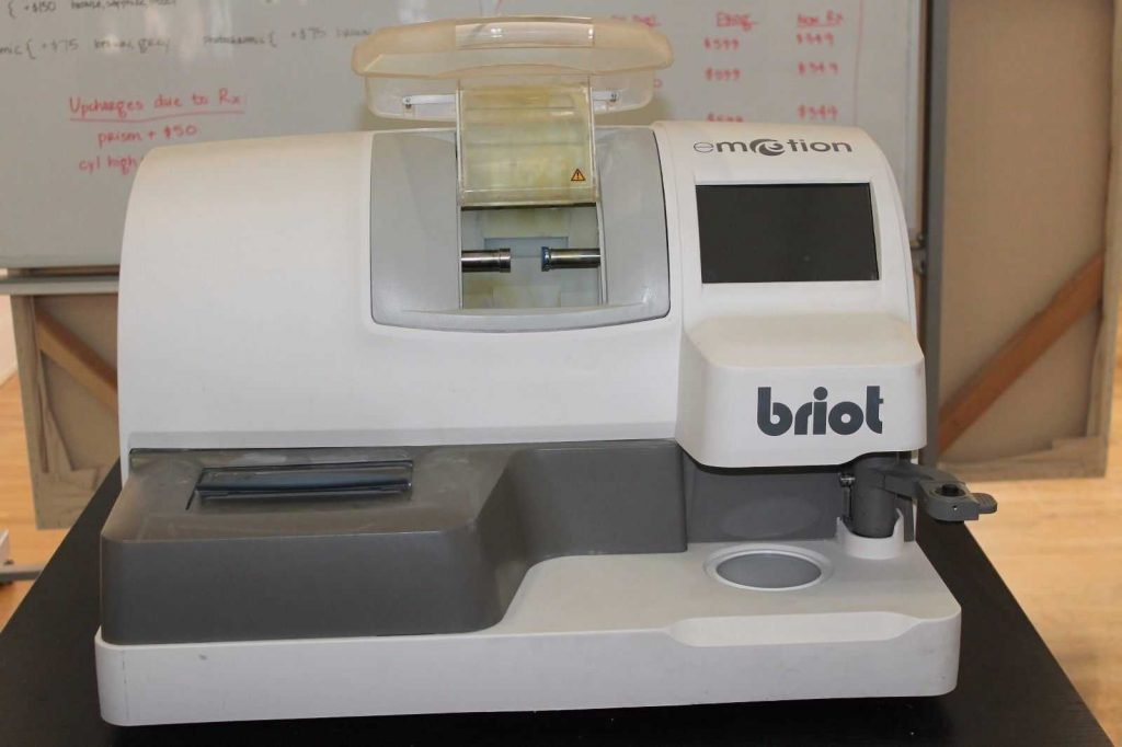 Briot Emotion Patternless Edging System - Nava Ophthalmic