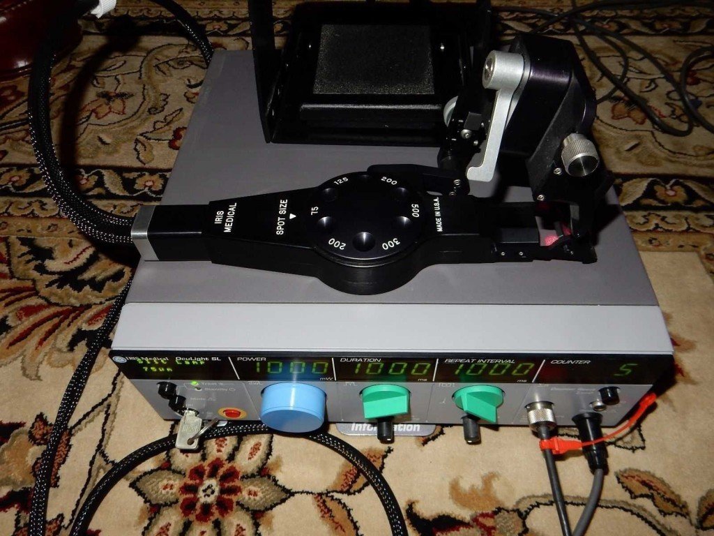 IRIDEX OcuLight SL Ophthalmic Laser 810nm Infrared - Nava Ophthalmic