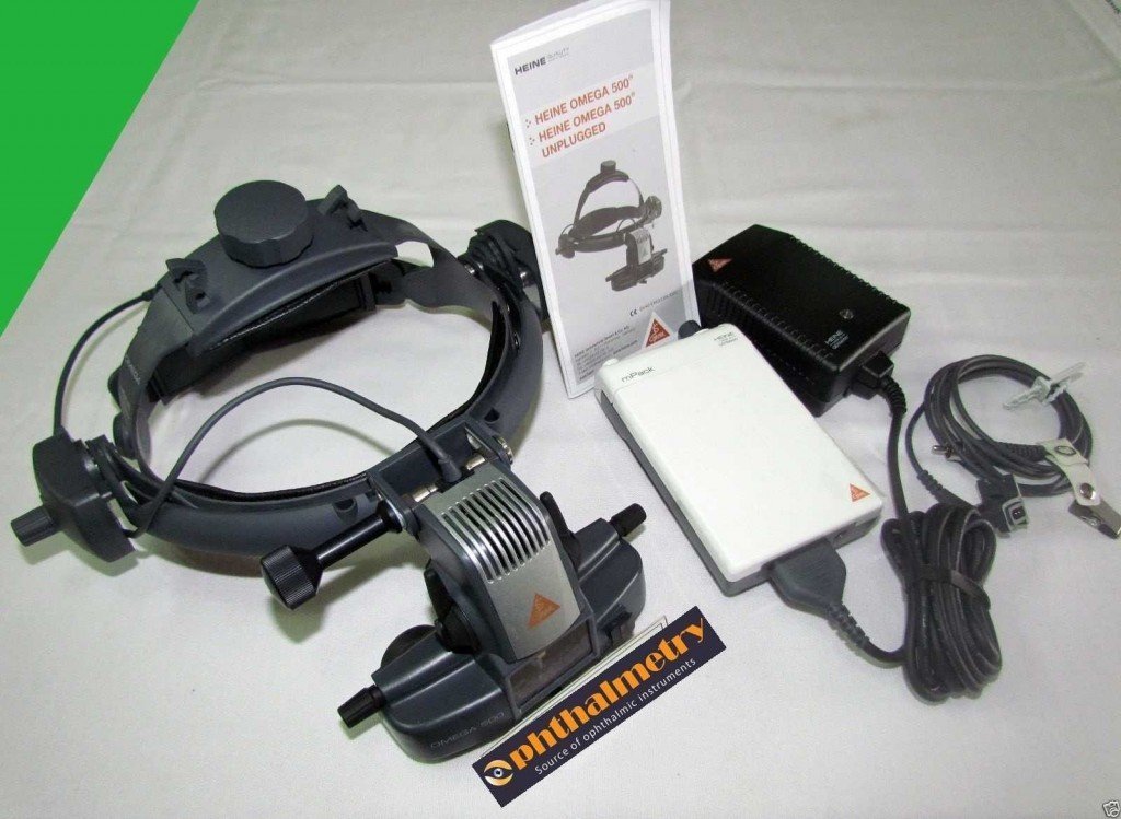 HEINE OMEGA 500 Binocular Indirect Ophthalmoscope For Sale